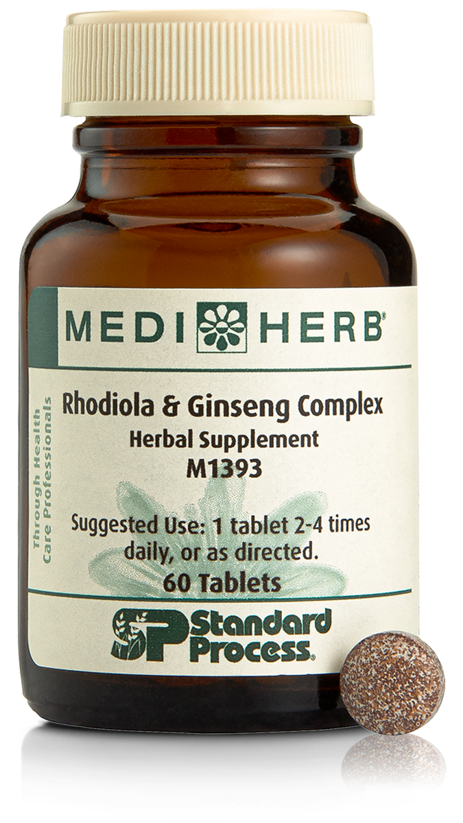 Rhodiola & Ginseng Complex, 60 Tablets – Heart Healthy Homes