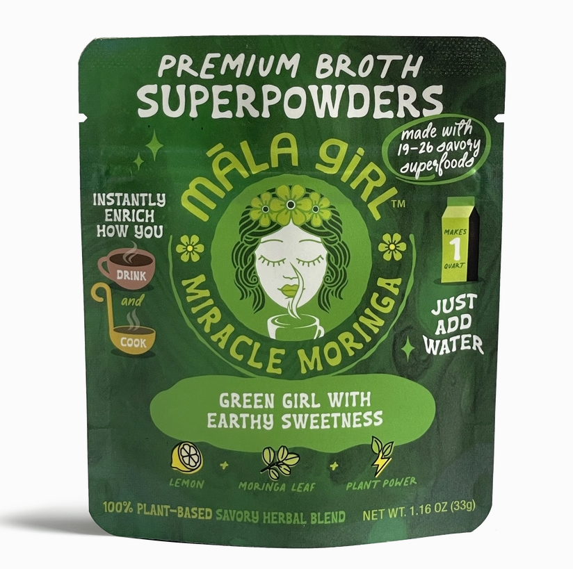 Mala Girl: Miracle Moringa Superfood Instant Broth + Instant Soup Base ...