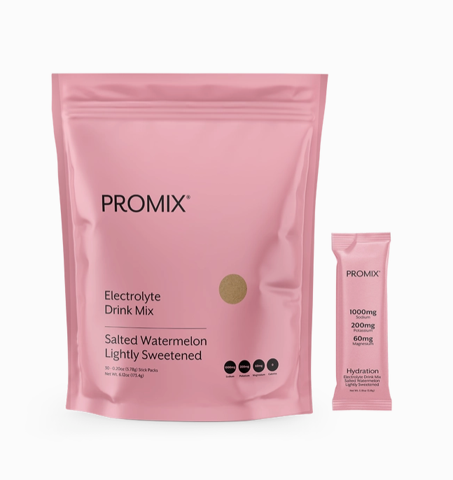 Promix: Salted Watermelon Electrolyte Drink Mix 30 pack – Heart Healthy ...